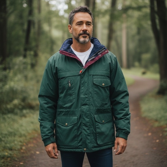 Pacific Trail | Jackets & Coats | Vintage Pacific Trail Mens Green ...